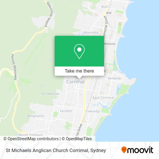 How to Get to St Michaels Anglican Church Corrimal by Bus or Train?
