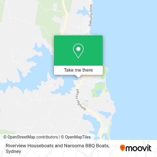 How to get to Riverview Houseboats and Narooma BBQ Boats by bus or train?