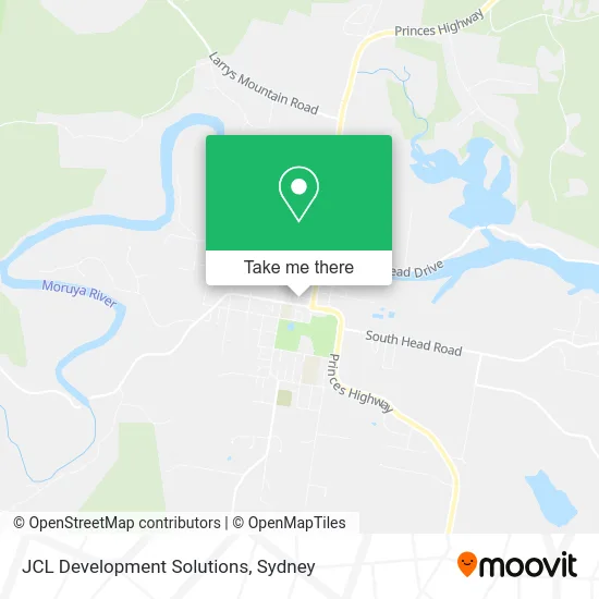 How to Get to JCL Development Solutions in Moruya by Bus or Train?