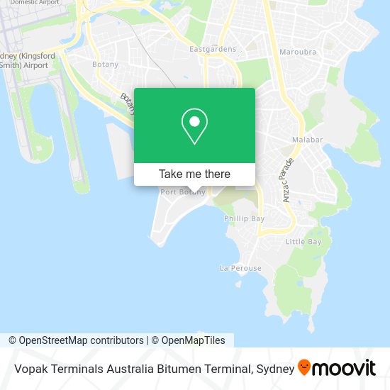 How to Get to Vopak Terminals Australia Bitumen Terminal in Port Botany ...