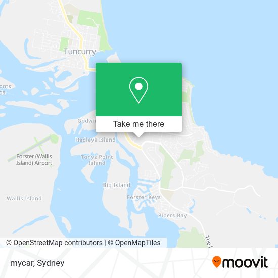 How to get to mycar in Forster (NSW) by bus or train?