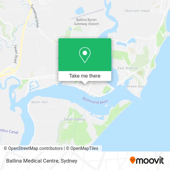 How to Get to Ballina Medical Centre by Bus or Train?