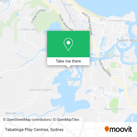 How to Get to Tabatinga Play Centres in Tweed Heads West by Bus?