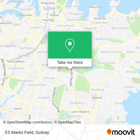 How to Get to ES Marks Field in Moore Park by Bus, Train or Metro?