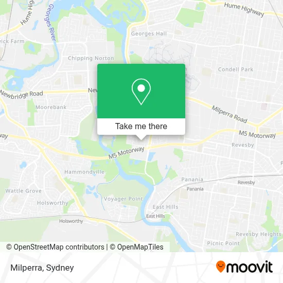 How to Get to Milperra by Bus or Train?