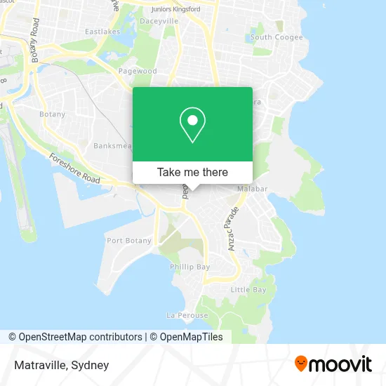 How to Get to Matraville by Bus or Train?