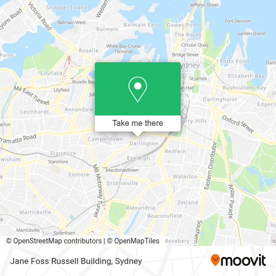 How to Get to Jane Foss Russell Building in Darlington (Sydney - NSW ...