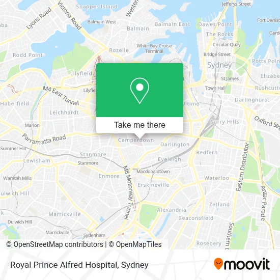 How to Get to Royal Prince Alfred Hospital in Camperdown (NSW) by Bus ...