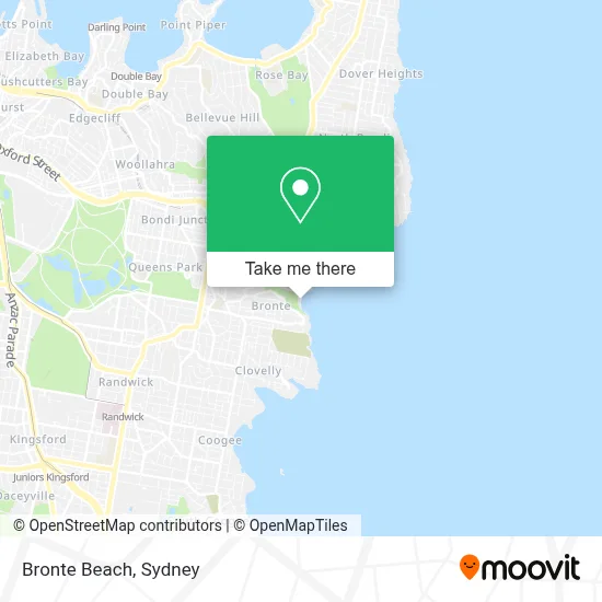 How to Get to Bronte Beach by Bus or Train?