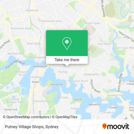 How to Get to Putney Village Shops by Bus, Train or Metro?