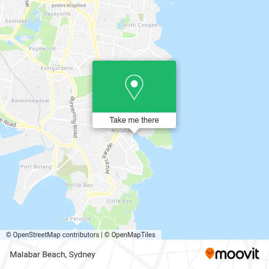 How to Get to Malabar Beach by Bus or Light Rail?
