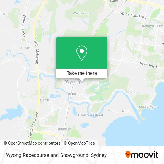 How to Get to Wyong Racecourse and Showground by Bus or Train?