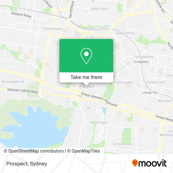 How to Get to Prospect in Prospect (NSW) by Bus or Train?