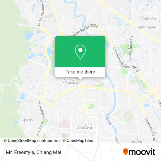 How to Get to Mr. Freestyle in Muang Chiang Mai by Bus?