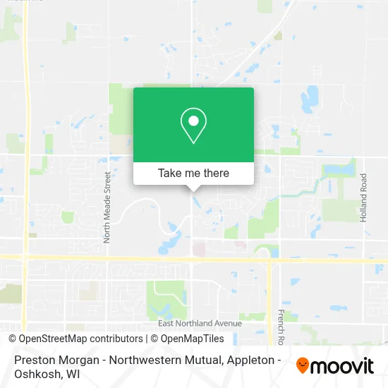 ¿Cómo llegar a Preston Morgan - Northwestern Mutual en Appleton en autobús?