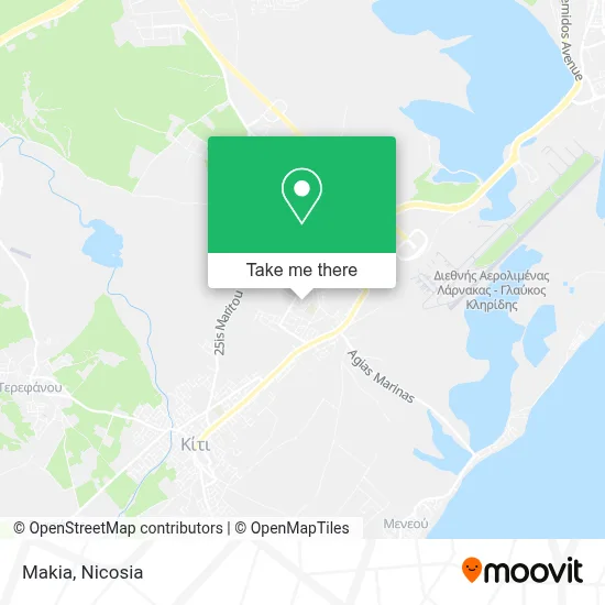 How to Get to Makia in Nicosia by Bus?