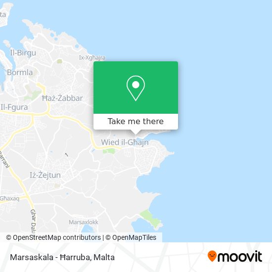 How to get to Marsaskala - Ħarruba by bus?