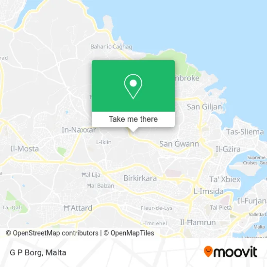 How to Get to G P Borg in Gharghur by Bus?