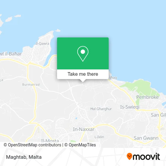 How to Get to Maghtab in Naxxar by Bus?