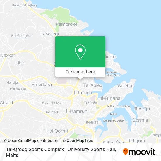 How to Get to Tal-Qroqq Sports Complex | University Sports Hall in ...