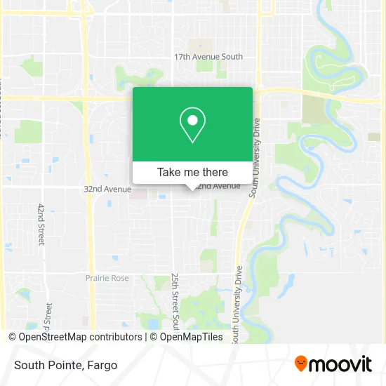 ¿Cómo llegar a South Pointe en Fargo en autobús?