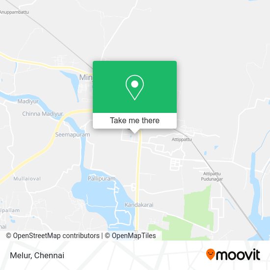 How to Get to Melur in Ponneri by Bus or Train?