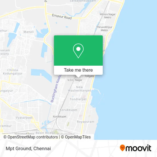 How to Get to Mpt Ground in Saidapet by Bus, Metro or Train?