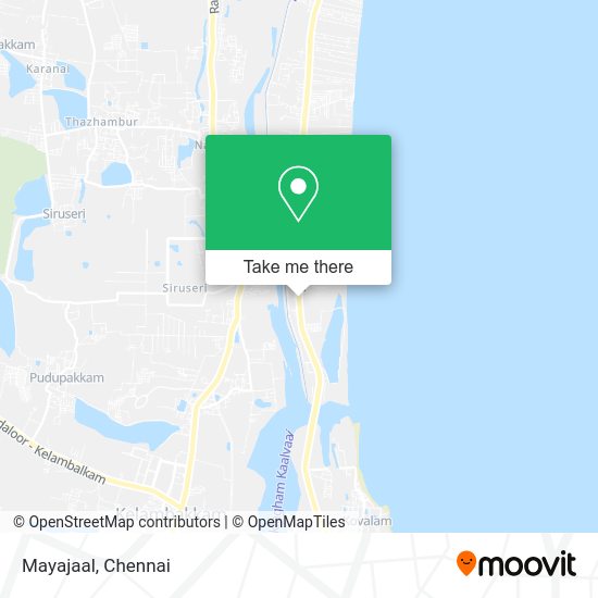 How to get to Mayajaal in Chengalpattu by bus?