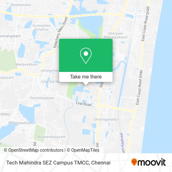 How to Get to Tech Mahindra SEZ Campus TMCC in Chengalpattu by Bus?