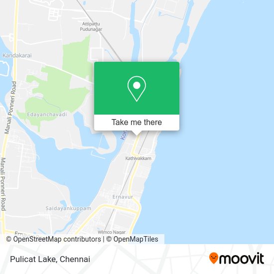 How to Get to Pulicat Lake in Saidapet by Bus, Metro or Train?