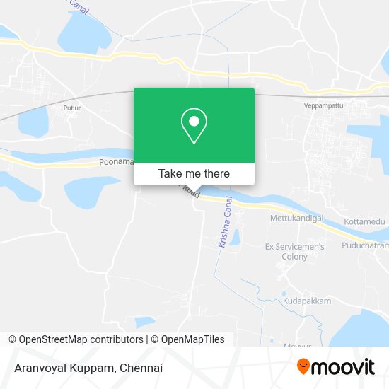 How to Get to Aranvoyal Kuppam in Tiruvallur by Bus or Train?