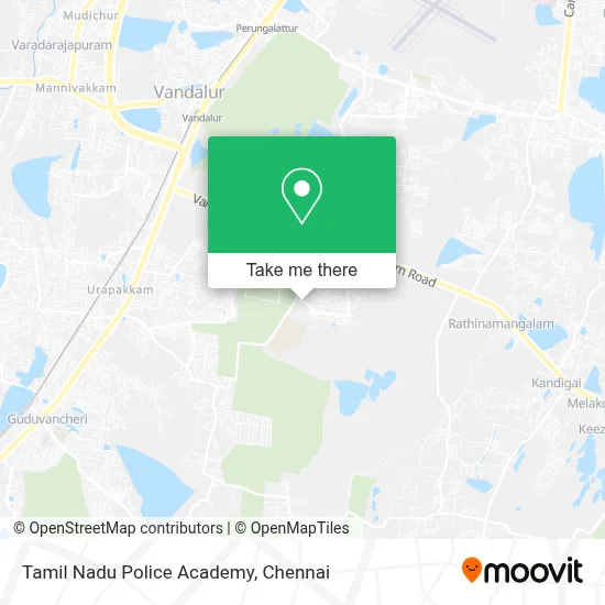 How to Get to Tamilnadu Police Academy in Chengalpattu by Bus?