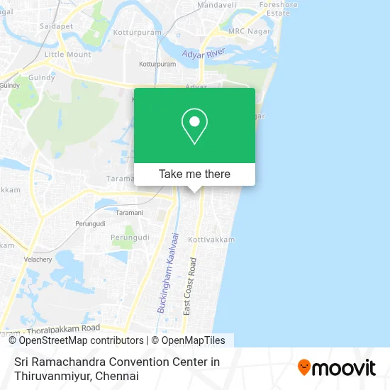 How to Get to Sri Ramachandra Convention Center in Thiruvanmiyur in ...