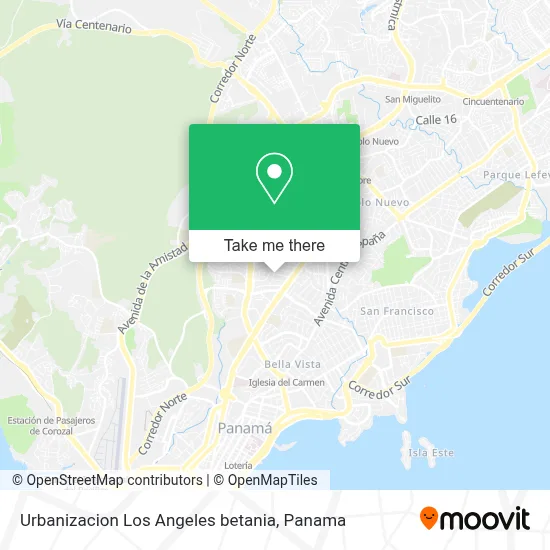 ¿Cómo llegar a Urbanizacion Los Angeles betania en Betania en autobús o ...
