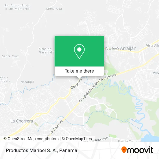 ¿Cómo llegar a Productos Maribel S. A. en Barrio Colón en autobús?