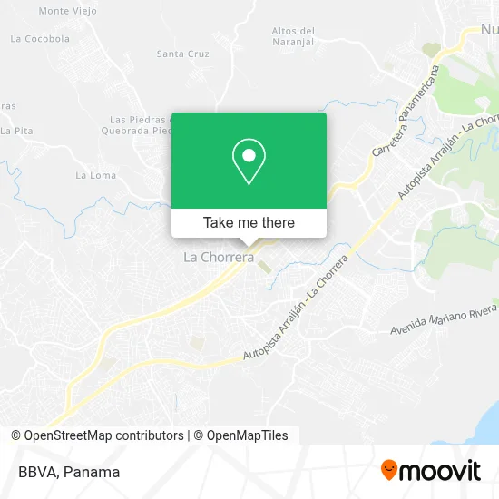 ¿Cómo llegar a BBVA en Barrio Colón en autobús?