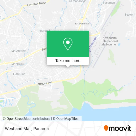 How to Get to Westland Mall in Juan Díaz by Bus or Metro?