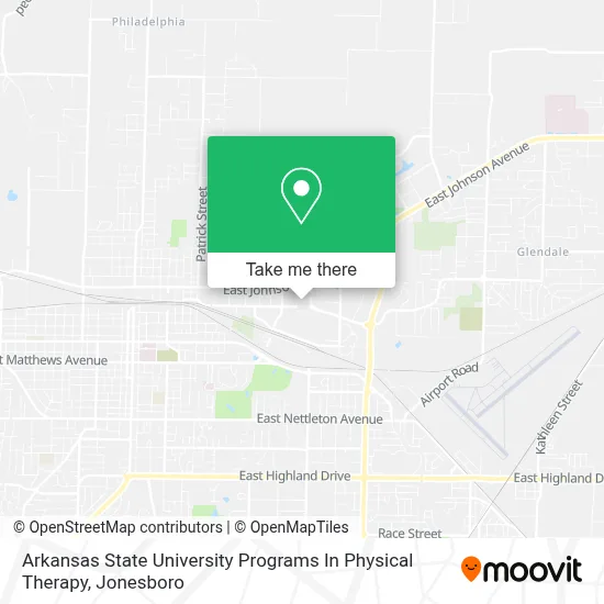 ¿Cómo llegar a Arkansas State University Programs In Physical Therapy ...