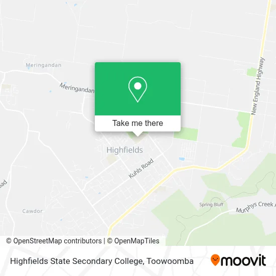 How to Get to Highfields State Secondary College by Bus?