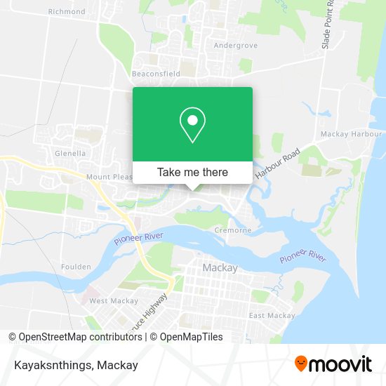 How to get to Kayaksnthings in Mackay - Pt A by bus?