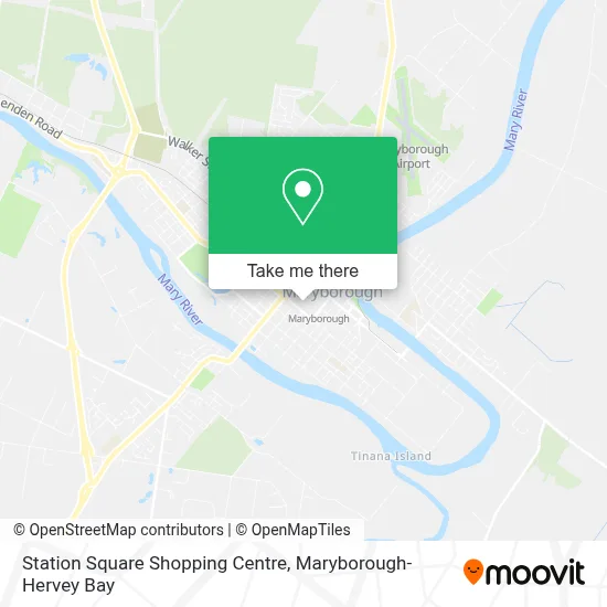 How to Get to Station Square Shopping Centre in Maryborough by Bus?