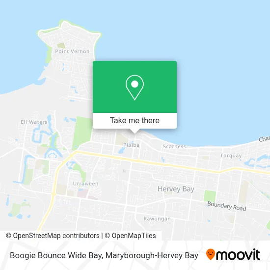 How to Get to Boogie Bounce Wide Bay in Hervey Bay - Pt A by Bus?