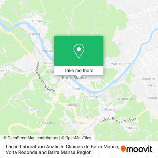 How to get to Laclin Laboratório Análises Clínicas de Barra Mansa in ...