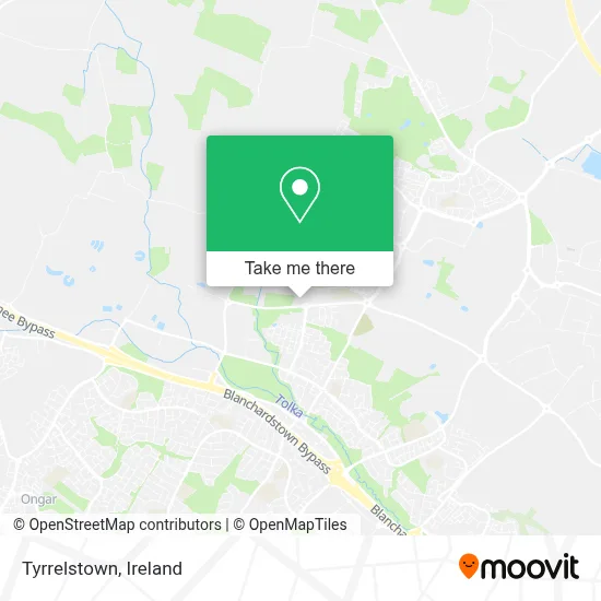 How to Get to Tyrrelstown in Blanchardstown by Bus or Train?