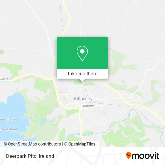 Comment aller à Deerpark Pitc à Killarney en bus ou train
