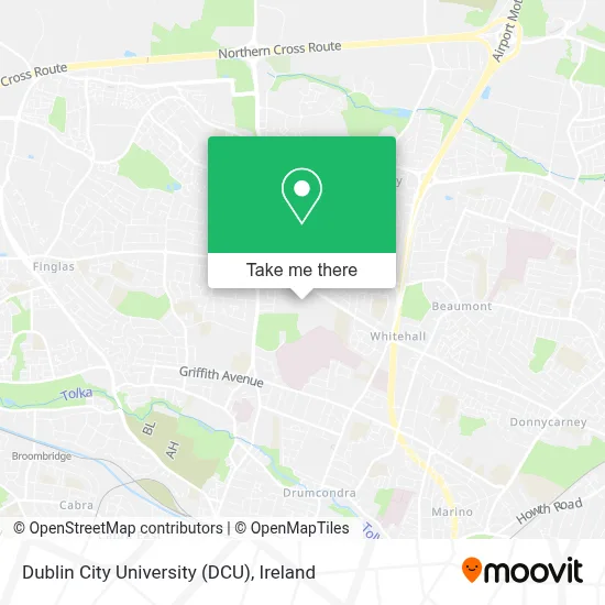 How to Get to Dublin City University (DCU) by Bus, Train or Light Rail?