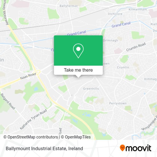 How to Get to Ballymount Industrial Estate in Tallaght by Bus?