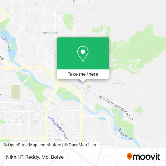 ¿Cómo llegar a Nikhil P. Reddy, Md en Boise City en autobús?