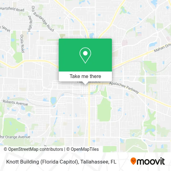 How to Get to Knott Building (Florida Capitol) in Tallahassee by Bus?