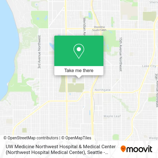 How to Get to UW Medicine Northwest Hospital & Medical Center ...